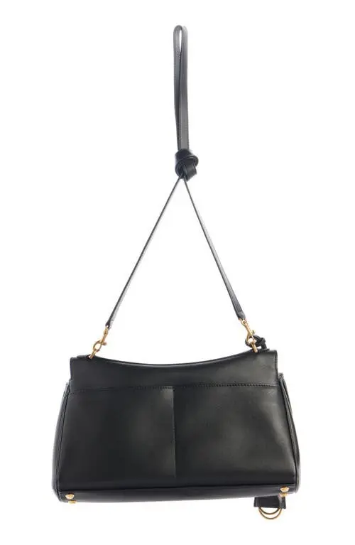 Balenciaga Rodeo Leather Shoulder Bag - 1000 Black