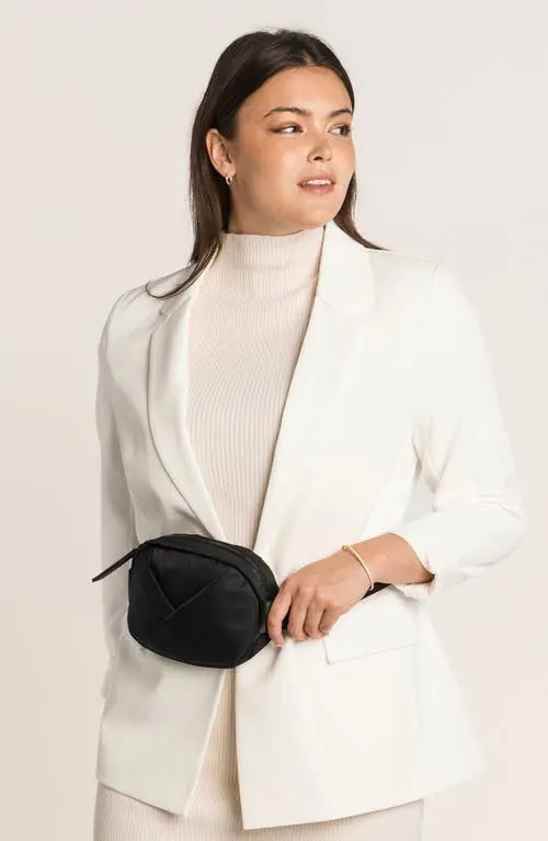 LUX AND NYX Origami Sling And Belt Bag - Black