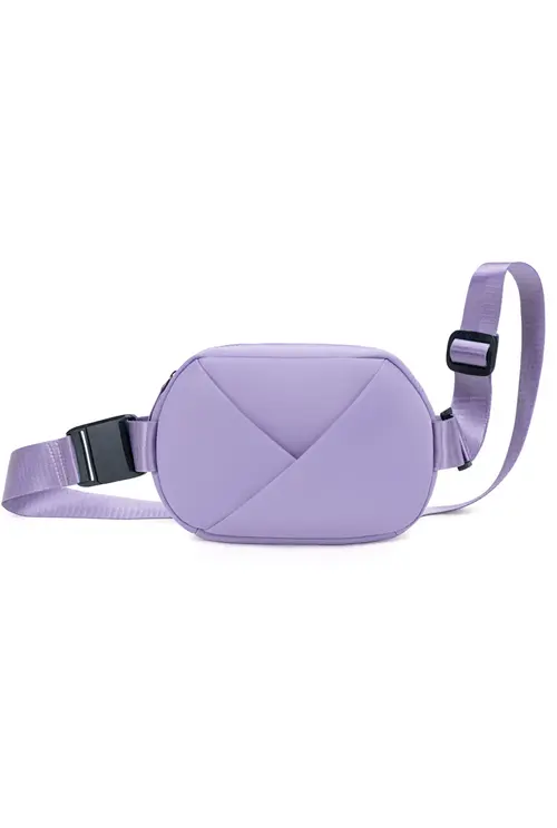 LUX AND NYX Origami Sling And Belt Bag - Lavender