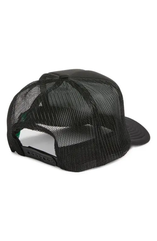 FRIDAY FEELIN’ Patch Trucker Hat - Black