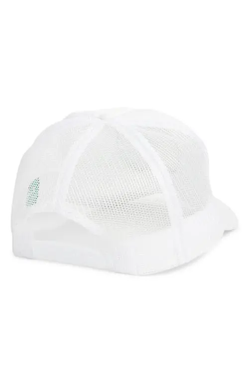 FRIDAY FEELIN’ Patch Trucker Hat - White