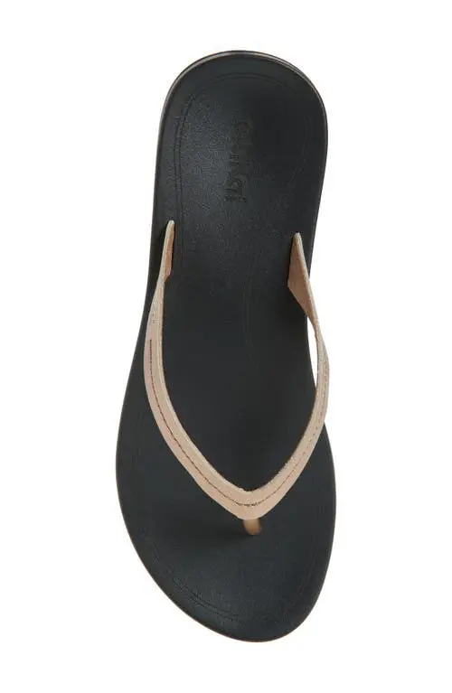 Olukai Lalahi Flip Flop - Copper / Lava Rock