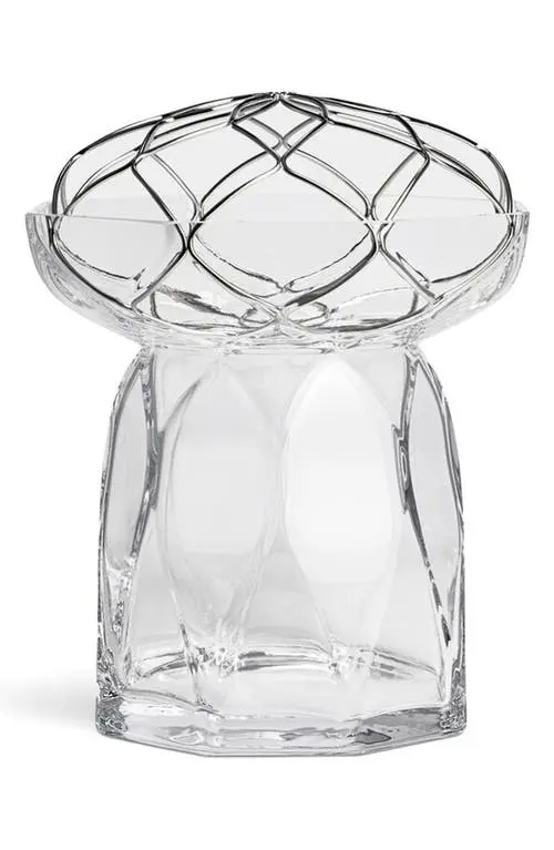 ORREFORS Bloom High Vase - Clear