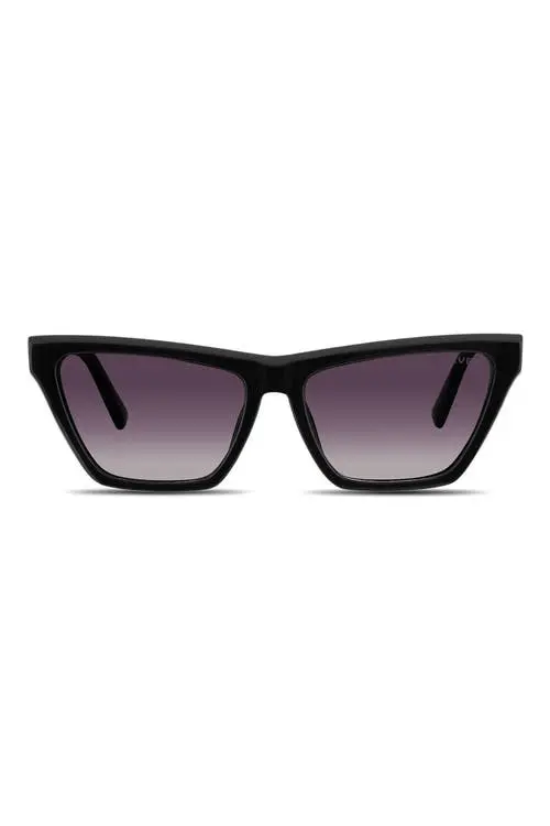 VELVET EYEWEAR Helen Sunglasses - Black