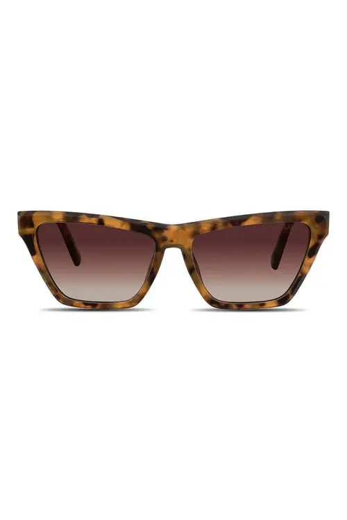 VELVET EYEWEAR Helen Sunglasses - Light Tortoise