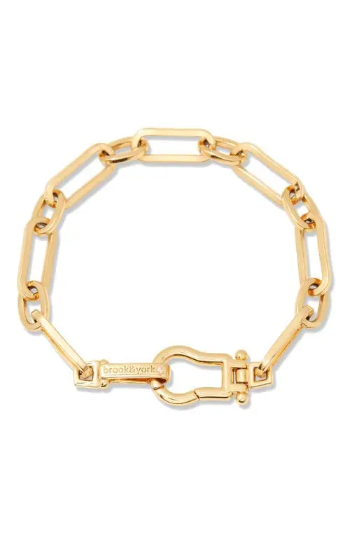 BROOK & YORK Layton Chain Bracelet - Gold