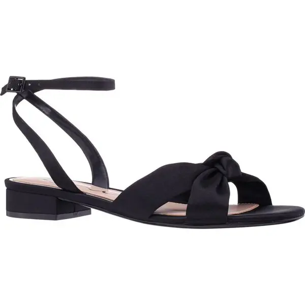 Nina Sulma Ankle Strap Sandal - Black