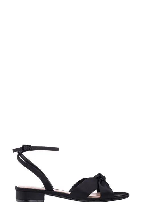 Nina Sulma Ankle Strap Sandal - Black