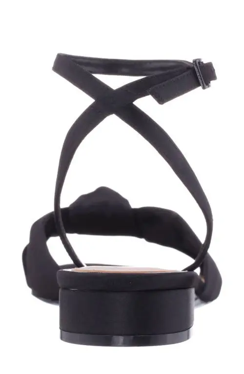 Nina Sulma Ankle Strap Sandal - Black