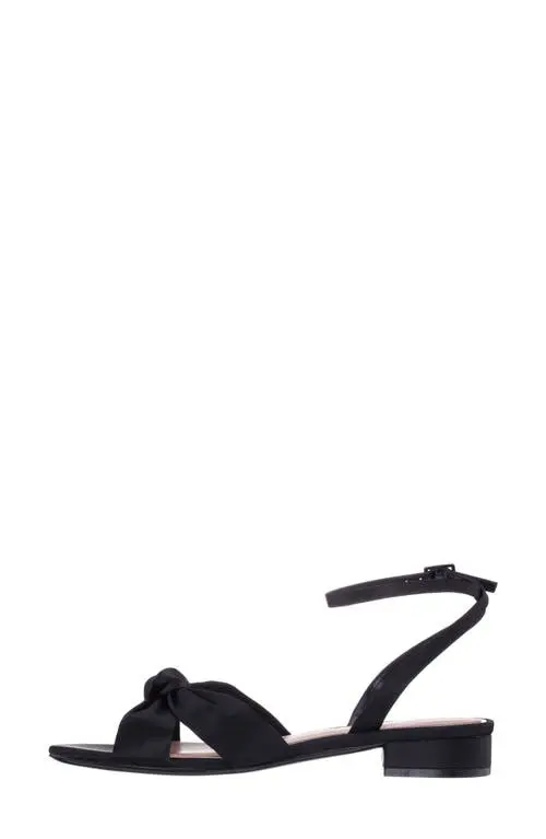 Nina Sulma Ankle Strap Sandal - Black