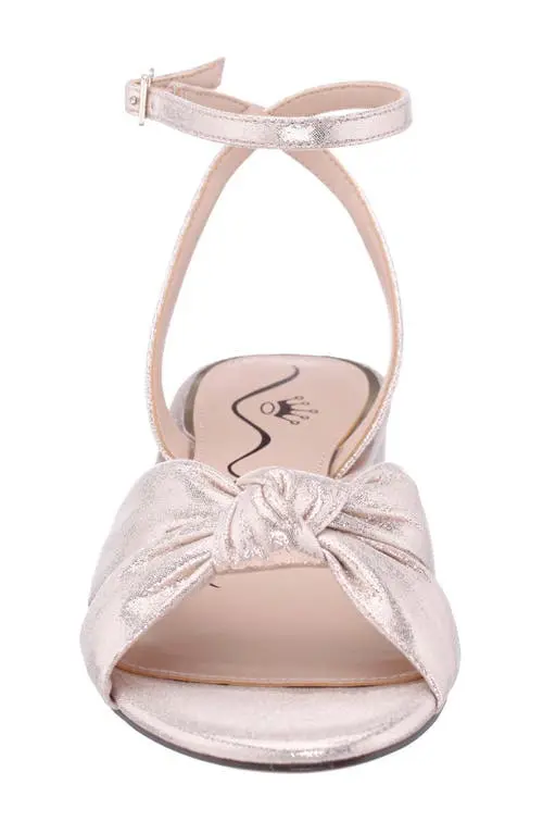 Nina Sulma Ankle Strap Sandal - Platino