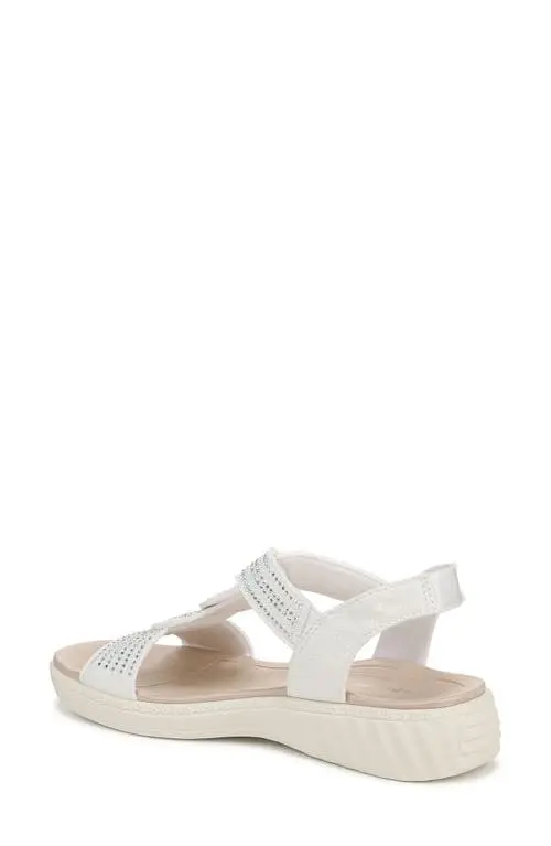 LIFESTRIDE Bzees Lilly Bright Sandal - White
