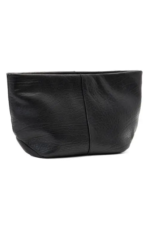ALLSAINTS Hex Grained Leather Pouch