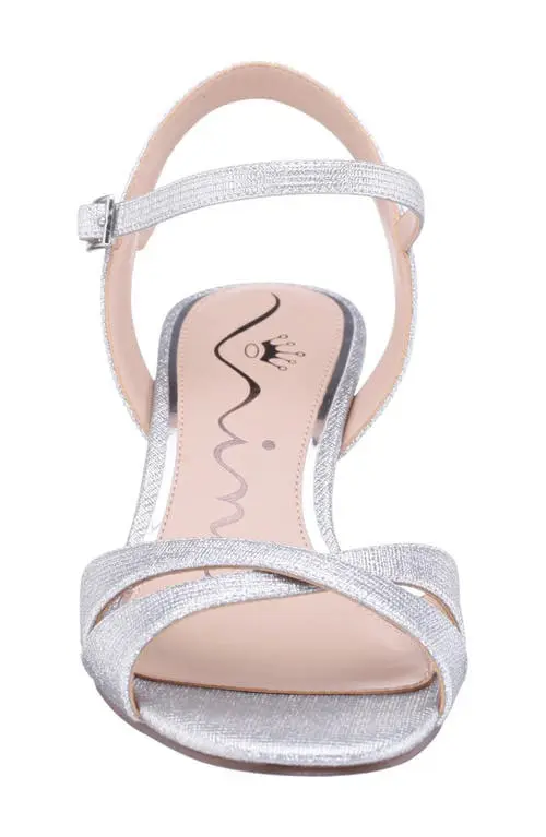 Nina Flora Ankle Strap Wedge Sandals