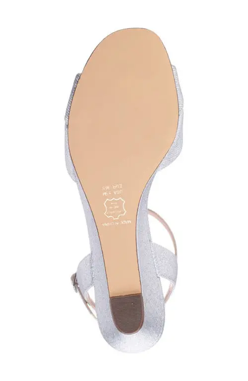 Nina Flora Ankle Strap Wedge Sandals