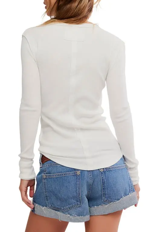 Free People Jamie Henley Top - Ivory