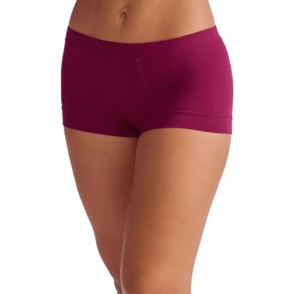 Fleur't Boxer Shorts - Dark Cherry