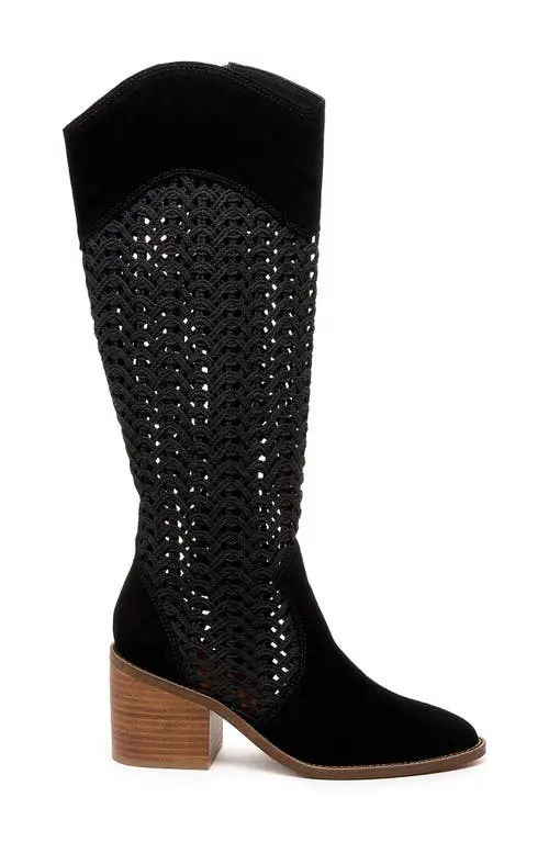 KELSI DAGGER BROOKLYN Echo Knee High Boot - Black