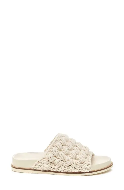 KELSI DAGGER BROOKLYN Knotted Platform Slide Sandal