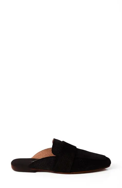 Free People At Ease Suede Loafer - Black Suede