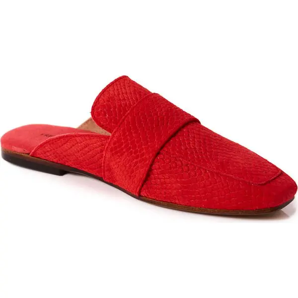 Free People At Ease Suede Loafer - Salsa Suede