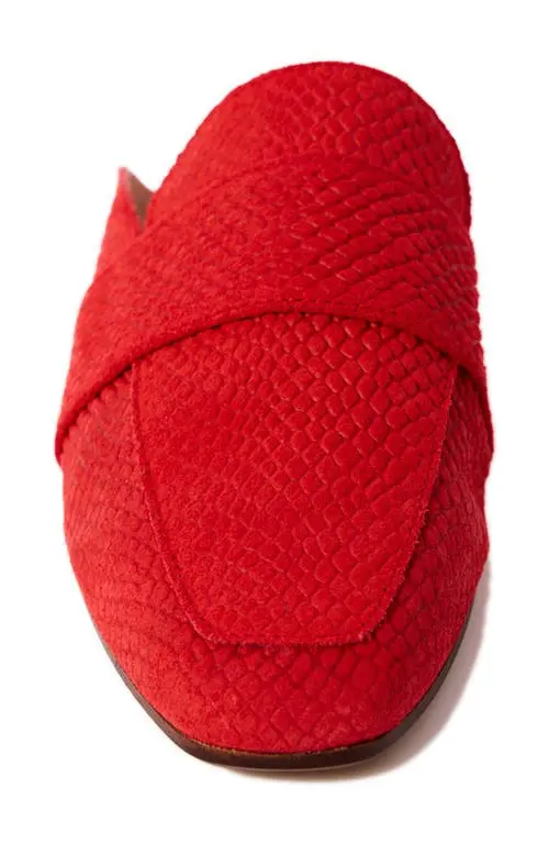 Free People At Ease Suede Loafer - Salsa Suede