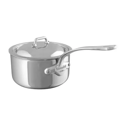 MAUVIEL M'cook 3.6 Qt Stainless Steel Saucepan & Lid - Silver
