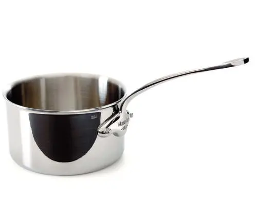 MAUVIEL M'cook 3.6 Qt Stainless Steel Saucepan - Silver