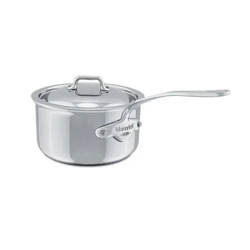 MAUVIEL M'cook 1.9 Qt Stainless Steel Saucepan & Lid