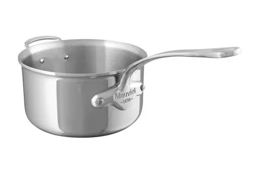 MAUVIEL M'cook 4.8 Quart Stainless Steel Saucepan - Silver