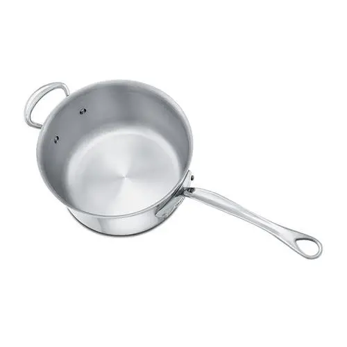 MAUVIEL M'cook 4.8 Quart Stainless Steel Saucepan