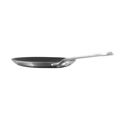 MAUVIEL M'cook Stainless Steel Crepe Pan ,11.7 Inch - Silver