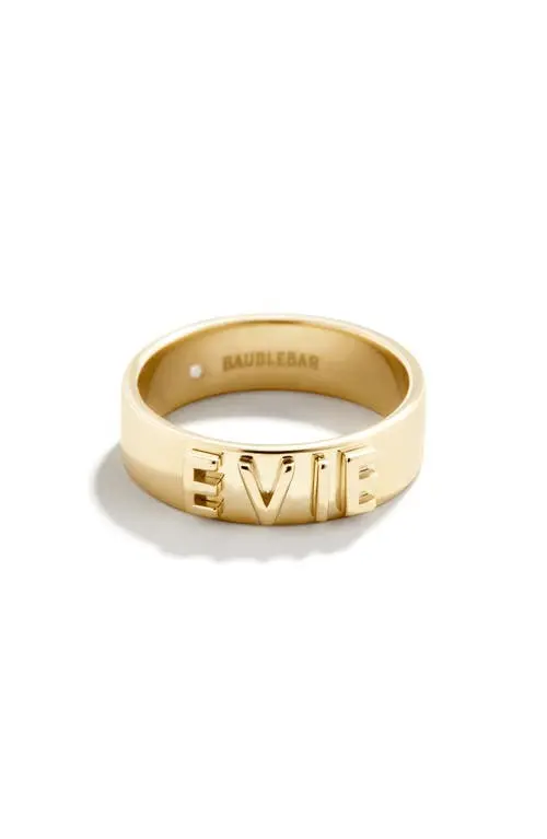 Baublebar Custom Band Ring - Gold