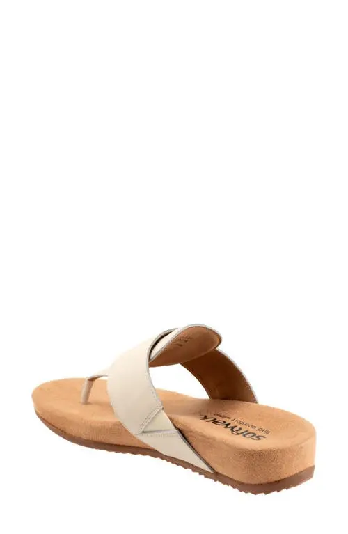 Softwalk Belize T-strap Sandal - Ivory