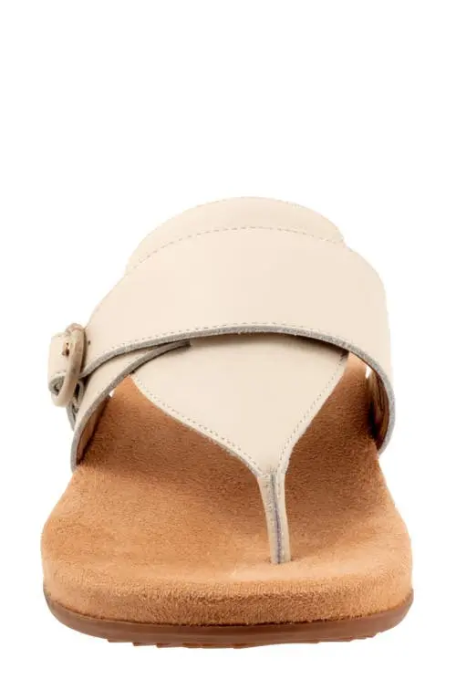 Softwalk Belize T-strap Sandal - Ivory