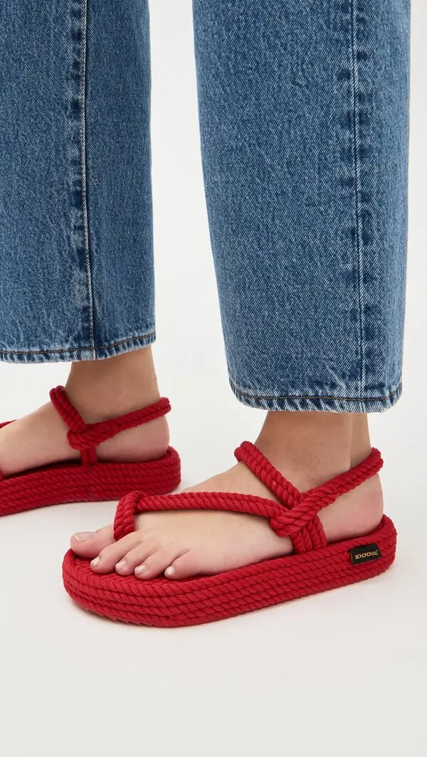 BOHONOMAD Hawaii Platform Sandals