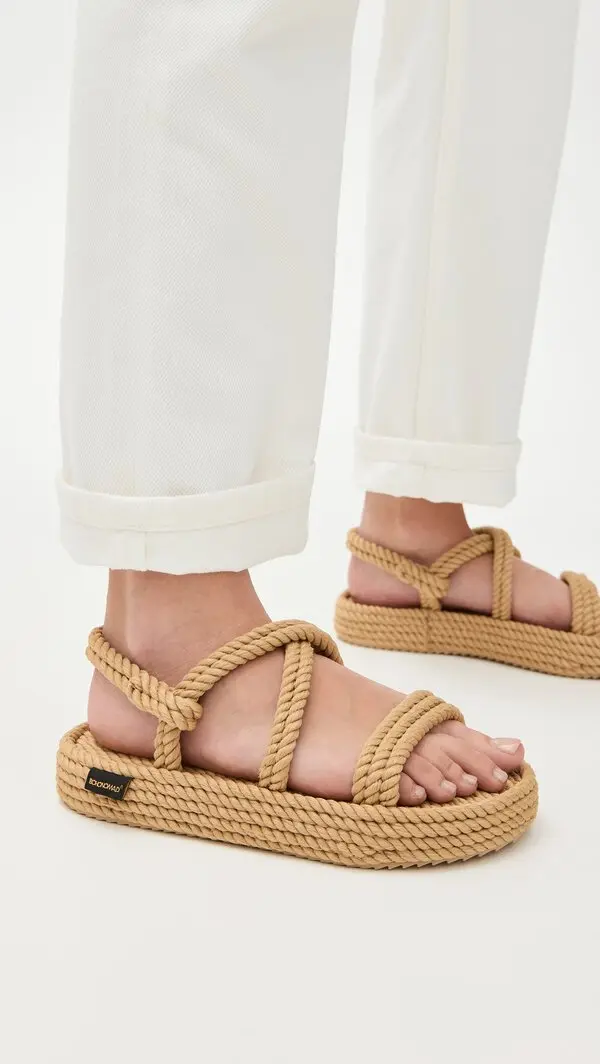 BOHONOMAD Bahamas Platform Sandals