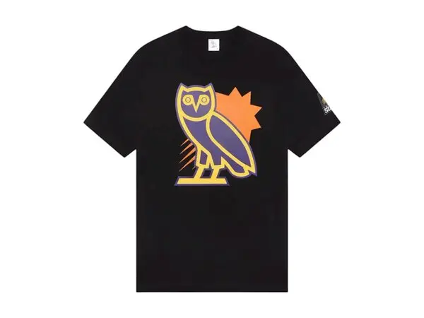 OVO X Nba Phoenix Suns Og Owl T-shirt - Black