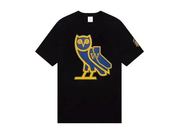 OVO X Nba Golden State Warriors Og Owl T-shirt