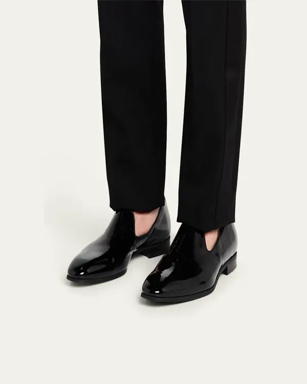 Bergdorf Goodman Patent Leather Venetian Loafers