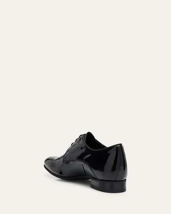 Bergdorf Goodman Patent Leather Derby Shoes