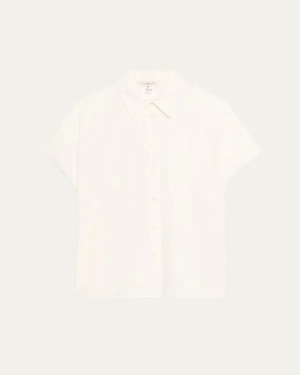 Lafayette 148 New York Silk Georgette Blouse