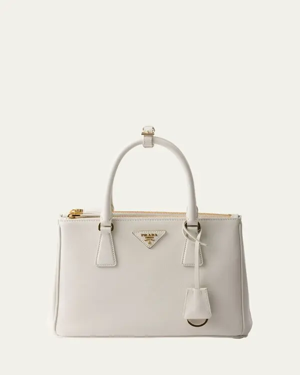 Prada Galleria Medium Top-handle Bag - Bianco