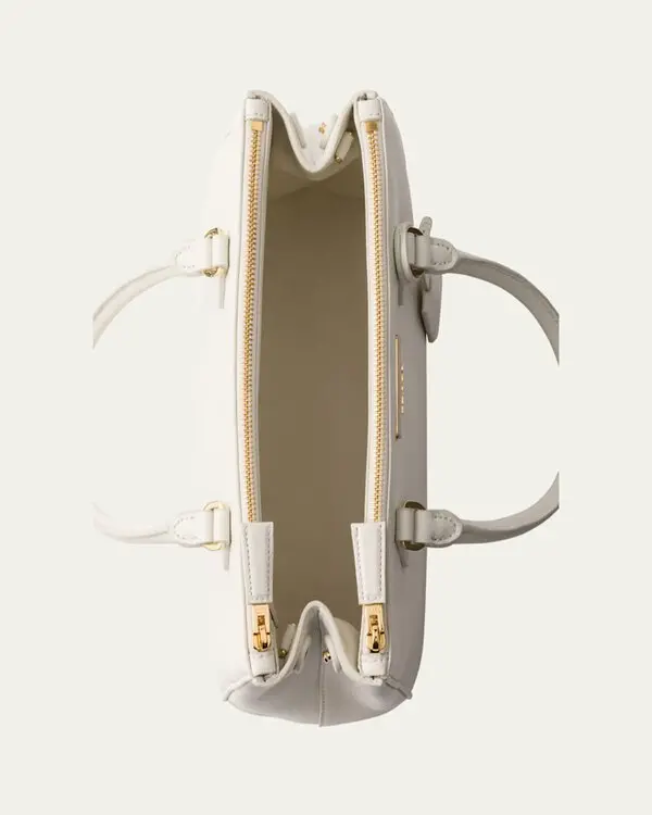 Prada Galleria Medium Top-handle Bag - Bianco