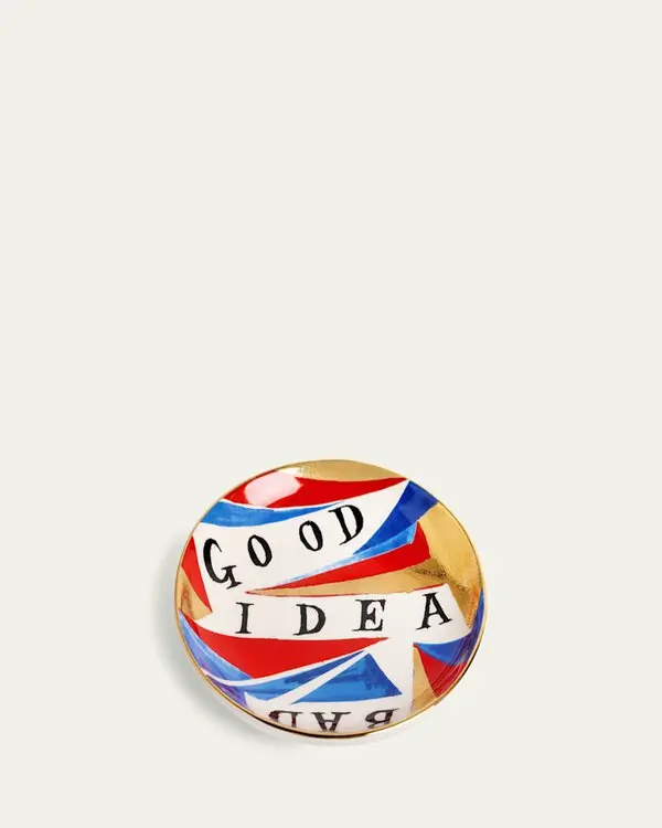 L'Objet X Ruan Hoffmann Good Bad Idea Vide Poche Plate - Multi