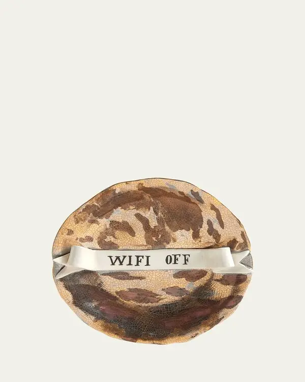 L'Objet X Ruan Hoffmann Wifi Off Plate
