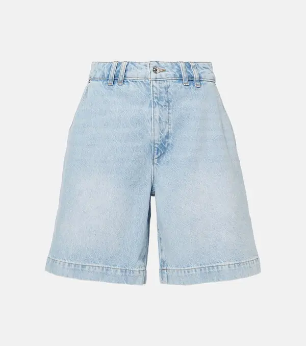 FRAME The Trouser Denim Bermuda Shorts