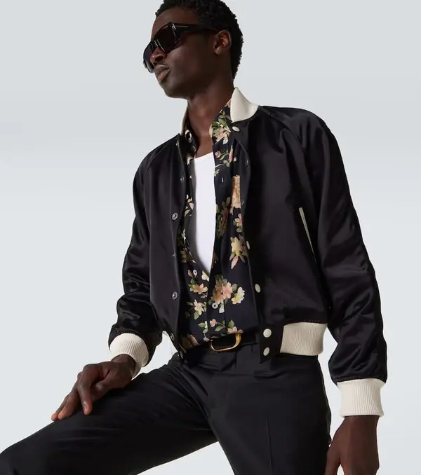 TOM FORD Satin Blouson