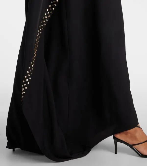 Stella McCartney Embellished Caped Maxi Dress