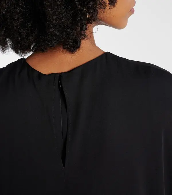 Stella McCartney Embellished Caped Maxi Dress